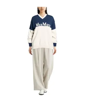 Max Mara Color Block Jumpers