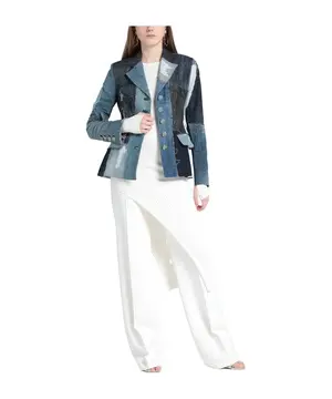 Dolce & Gabbana Paneled Denim Blazer