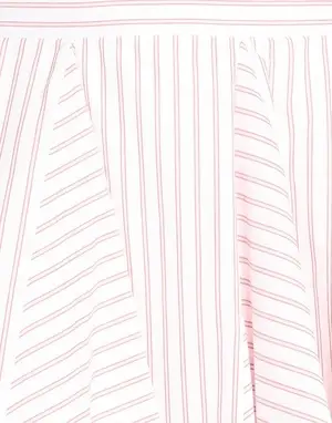 Marni Striped Poplin Full Skirt