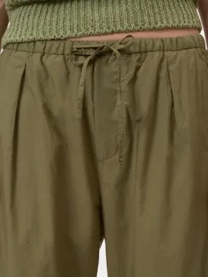 Closed Romilla Drawstring Trousers - Green