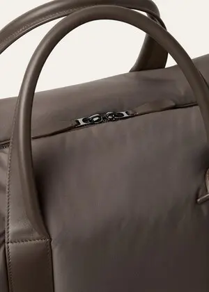 Loro Piana Medium Wind Duffle Bag - Clay/agate