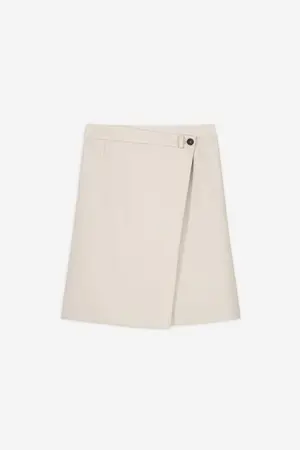 Coperni Button-detail Circular Midi Skirt