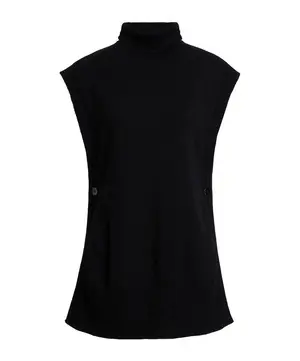 Max Mara Wool Knit Sleeveless Turtleneck