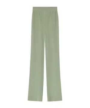 Loro Piana Royal Lightness Pants High-rise, Ribbed Waistband