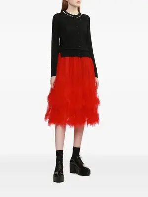 Simone Rocha Pearl Embellished Cardigan