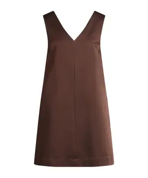 Brunello Cucinelli Sleeveless V-neck Gown
