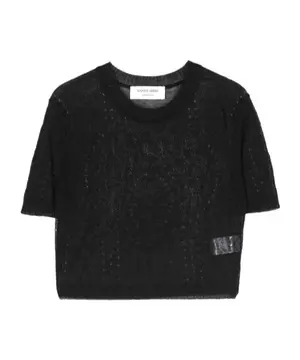 MARINE SERRE Mesh Knit T-shirt