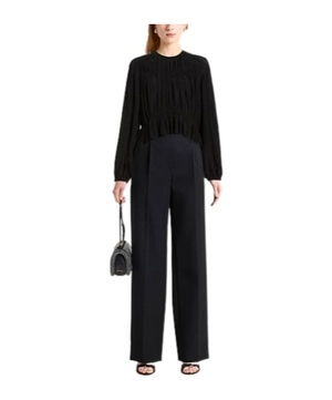 Isabel Marant Étoile Solid Ruffle Top
