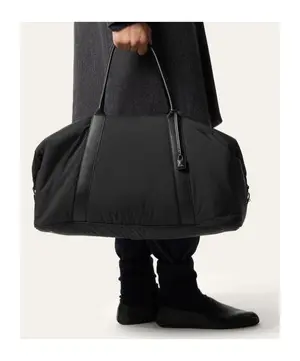 Loro Piana Wind Duffle Bag - Black/agate