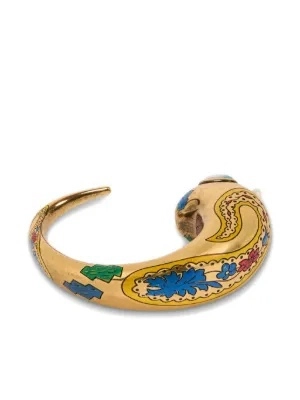 Etro Gold Opal Pearl Cuff Bracelet