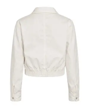 NILI LOTAN Najac Denim Jacket - Cream