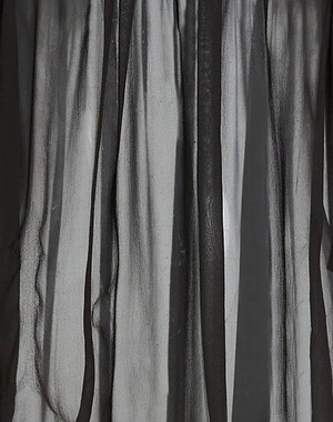 Saint Laurent Chiffon Top With Appliqués And Ruffles