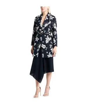 Max Mara Single-breasted Floral-print Blazer