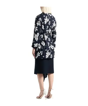 Max Mara Single-breasted Floral-print Blazer
