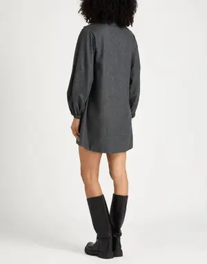 Brunello Cucinelli Long Sleeve Dress
