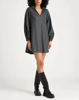 Brunello Cucinelli Long Sleeve Dress
