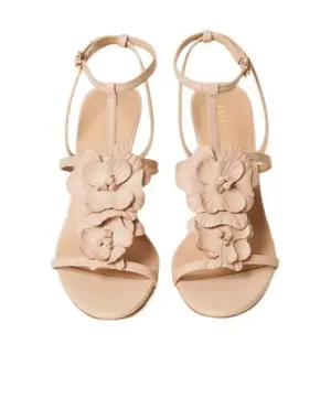 TWINSET Floral-appliqué Sandals