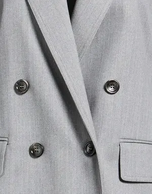 Max Mara Double Breasted Wool Blazer