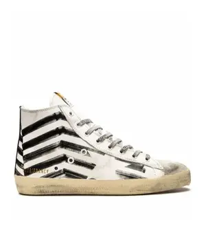 GOLDEN GOOSE Francy High-top Sneakers - White