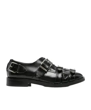 Simone Rocha Multi-buckle Brogue Shoes - Black