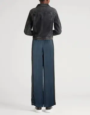 Rag & Bone Two-tone Wide-leg Satin Trousers