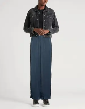 Rag & Bone Two-tone Wide-leg Satin Trousers