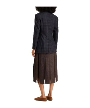 Brunello Cucinelli Plaid Double-breasted Blazer