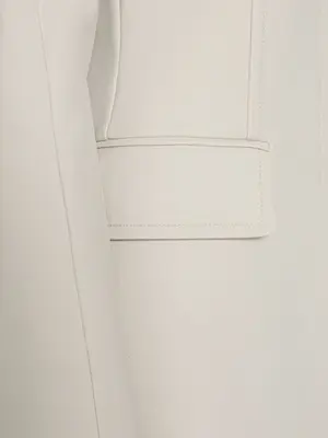Sportmax Long-sleeved Suit Coat With Notched Lapel