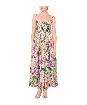 Dolce & Gabbana Sleeveless Floral Print Dress