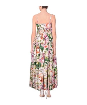 Dolce & Gabbana Sleeveless Floral Print Dress