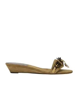 Isabel Marant Étoile Isabel Marant Decorative Shoelace Sandals Green
