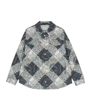 Etro Paisley & Diamond Print Jacket