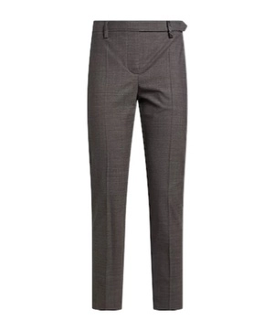 Brunello Cucinelli Minimalist Solid Straight-leg Pants - Grey