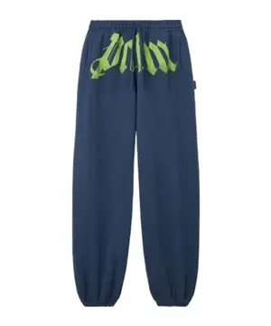 Palm Angels Elasticated-waistband Track Pants - Blue