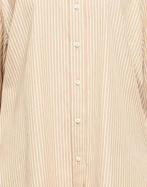 Brunello Cucinelli Striped Poplin Shirt