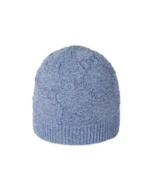 Gucci Baby Gg Cotton Jacquard Hat - Light Blue