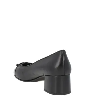 Tory Burch Two-tone Leather Pumps With Block Heel