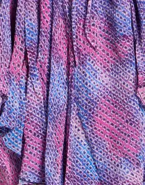 Isabel Marant Étoile Color Blocked Silk Tops - Purple