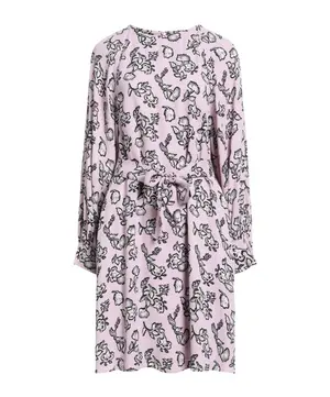 Max Mara Floral Print Crepe Dress