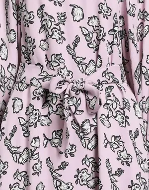 Max Mara Floral Print Crepe Dress
