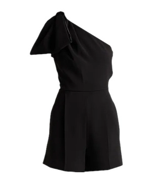 Max Mara Minimalist Offtheshoulder Jumpsuit - Black
