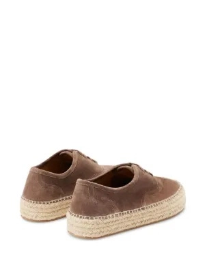J.W.ANDERSON Lace-up Thick-soled Straw Sandals