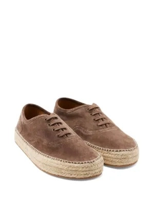 J.W.ANDERSON Lace-up Thick-soled Straw Sandals