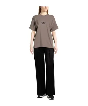 Balenciaga Solid-color Short-sleeved T-shirt