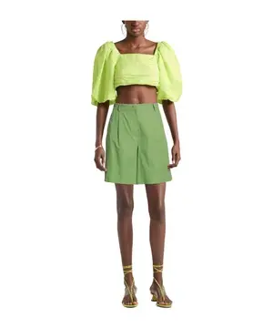 Max Mara Solid Color Shorts