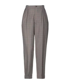 MAISON MARGIELA Plaid Flannel Trousers