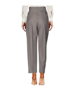 MAISON MARGIELA Plaid Flannel Trousers