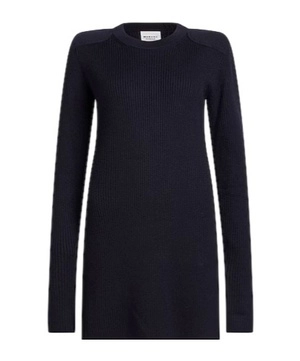Isabel Marant Étoile Ribbed Knit Long Sleeve Dress - Blue