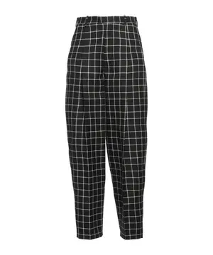 Marni Plaid Wool Trousers