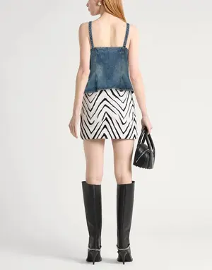 GANNI Denim Sleeveless Top